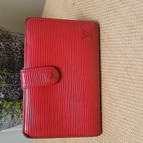 Louis Vuitton | Bags | Lv Red Epi French Wallet | Poshmark